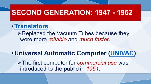 A Brief History of Computers.pptx | Computing | Technology & Computing