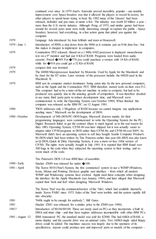 A brief history of computing | PDF