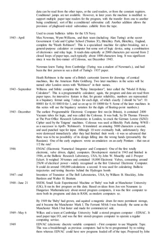 A brief history of computing | PDF