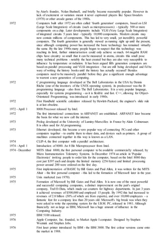A brief history of computing | PDF