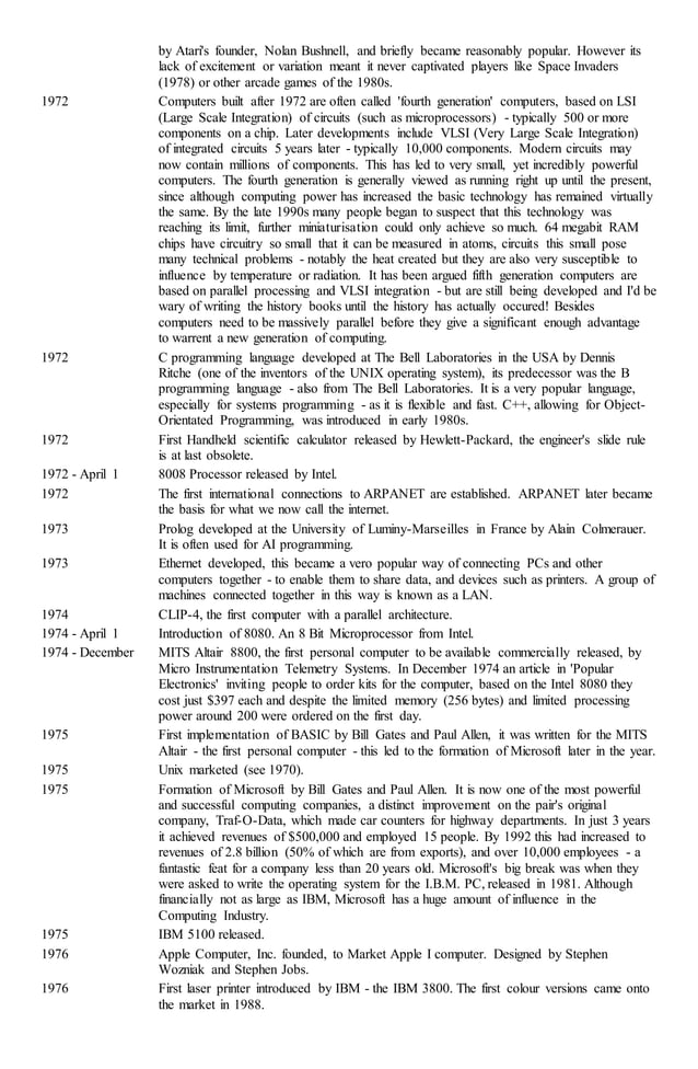 A brief history of computing | PDF