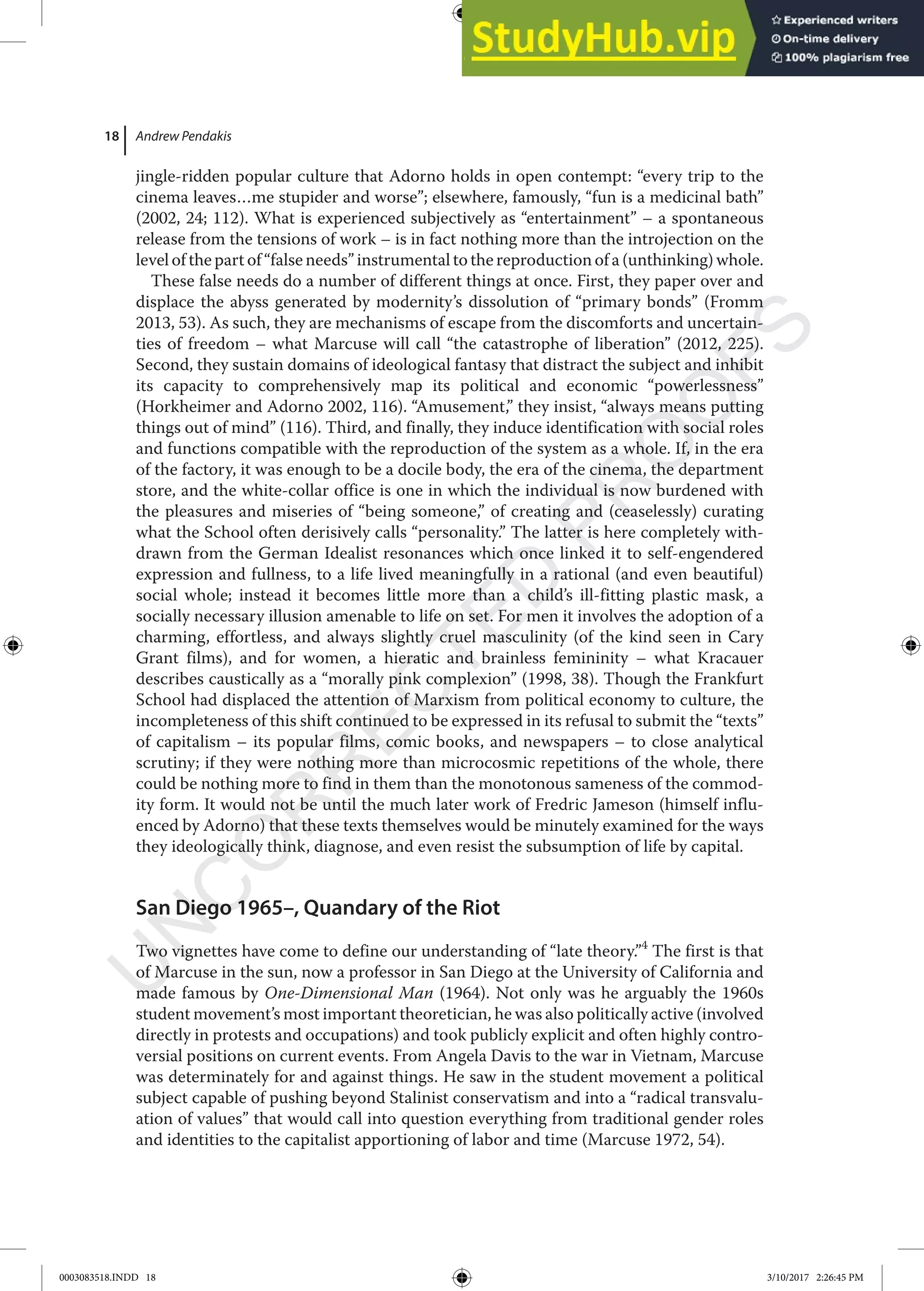 A Brief History Of Critical Theory | PDF | Education