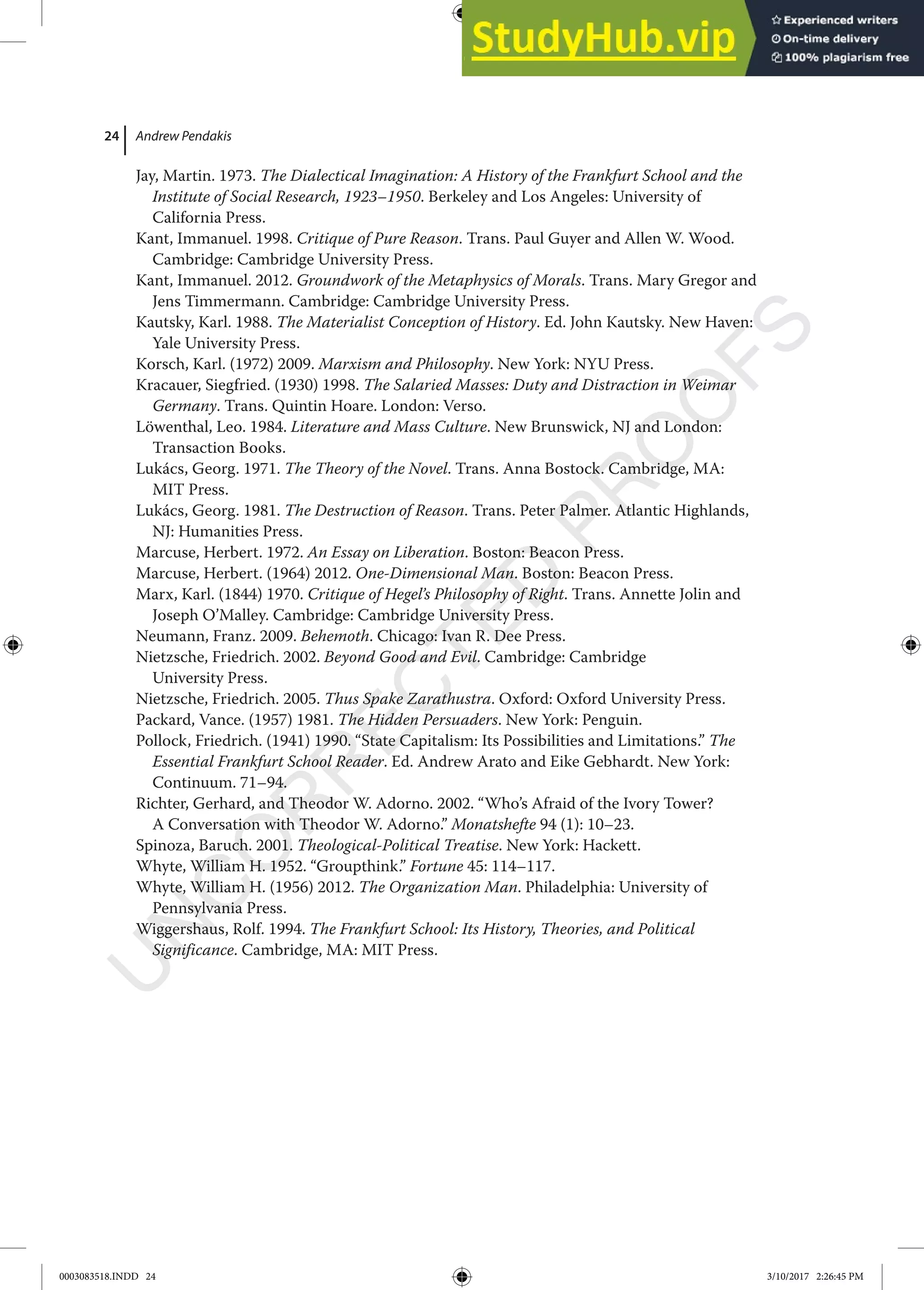 A Brief History Of Critical Theory | PDF | Education