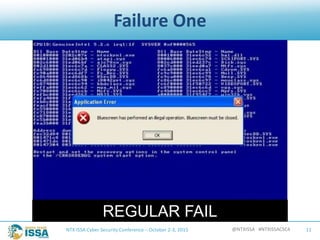 A Brief History of Cryptographic Failures | PPTX