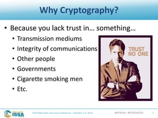 A Brief History of Cryptographic Failures | PPTX