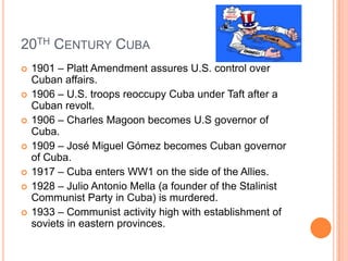 A brief historyofcuba | PPT