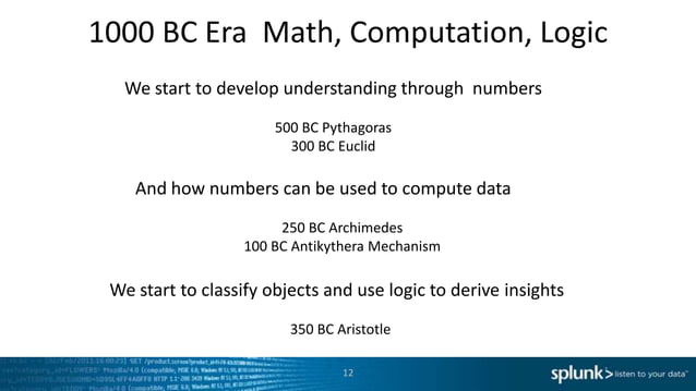 A Brief History Of Data | PPTX