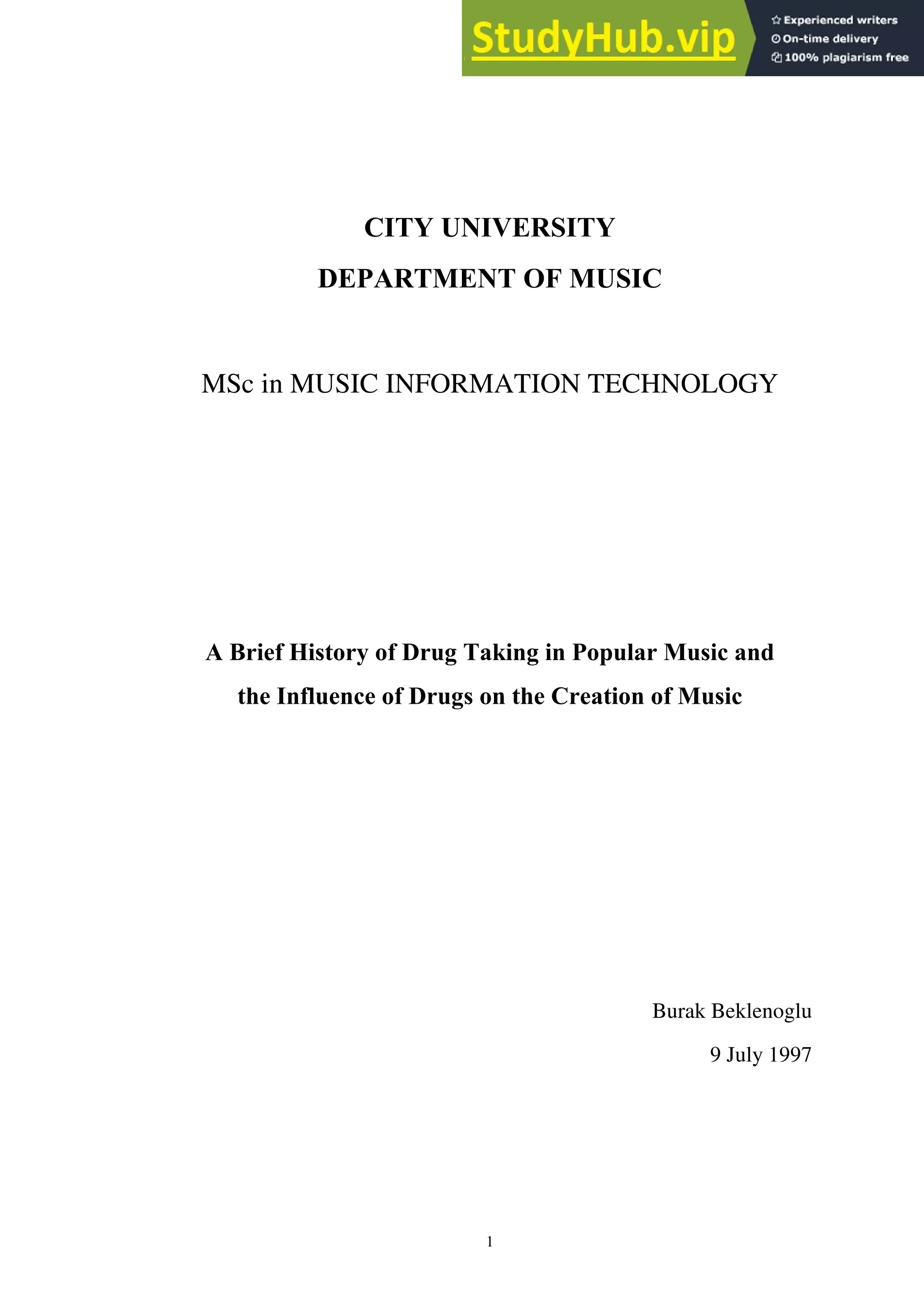 A Brief History Of Drug Taking In Popular Music And The Influence Of ...
