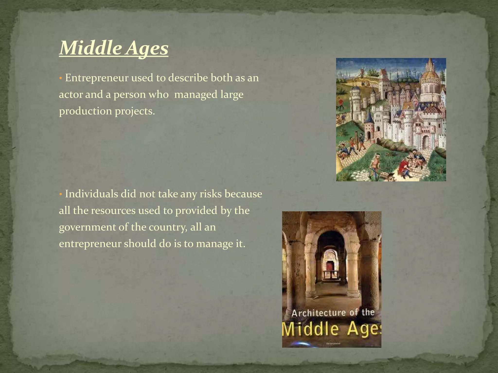 A brief history of entrepreneurship | PPTX