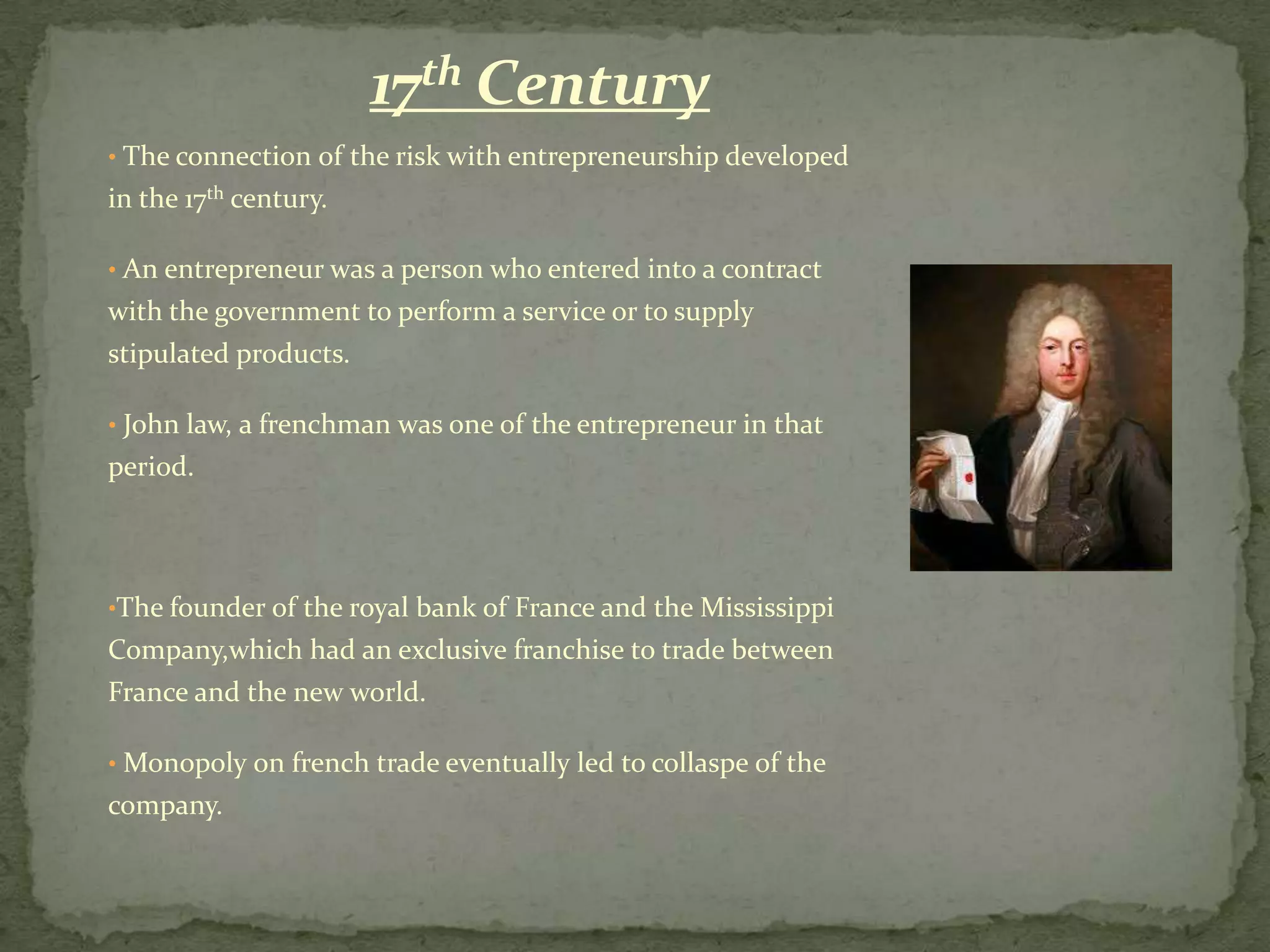 A brief history of entrepreneurship | PPTX