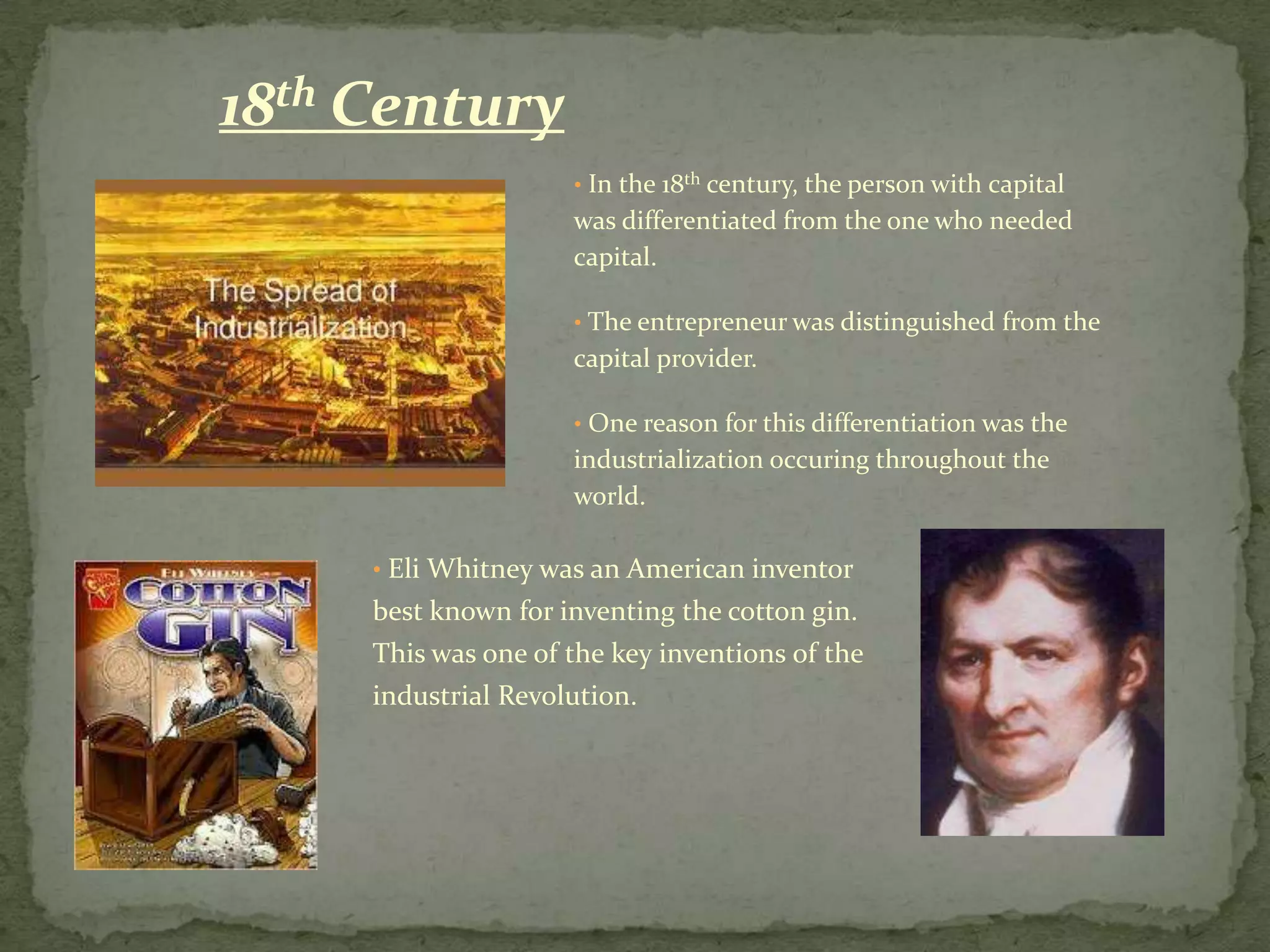 A brief history of entrepreneurship | PPTX