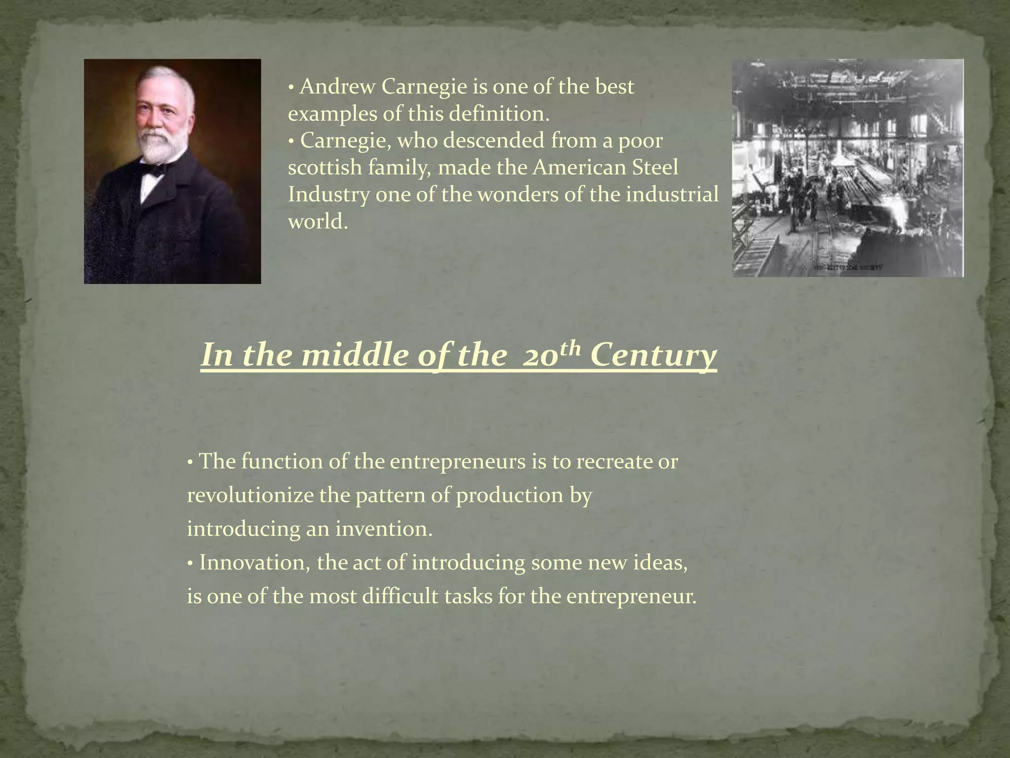 A brief history of entrepreneurship | PPTX