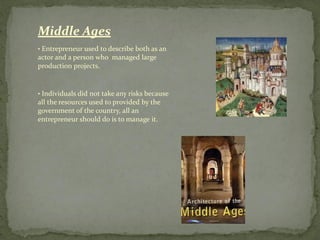A brief history of entrepreneurship | PDF