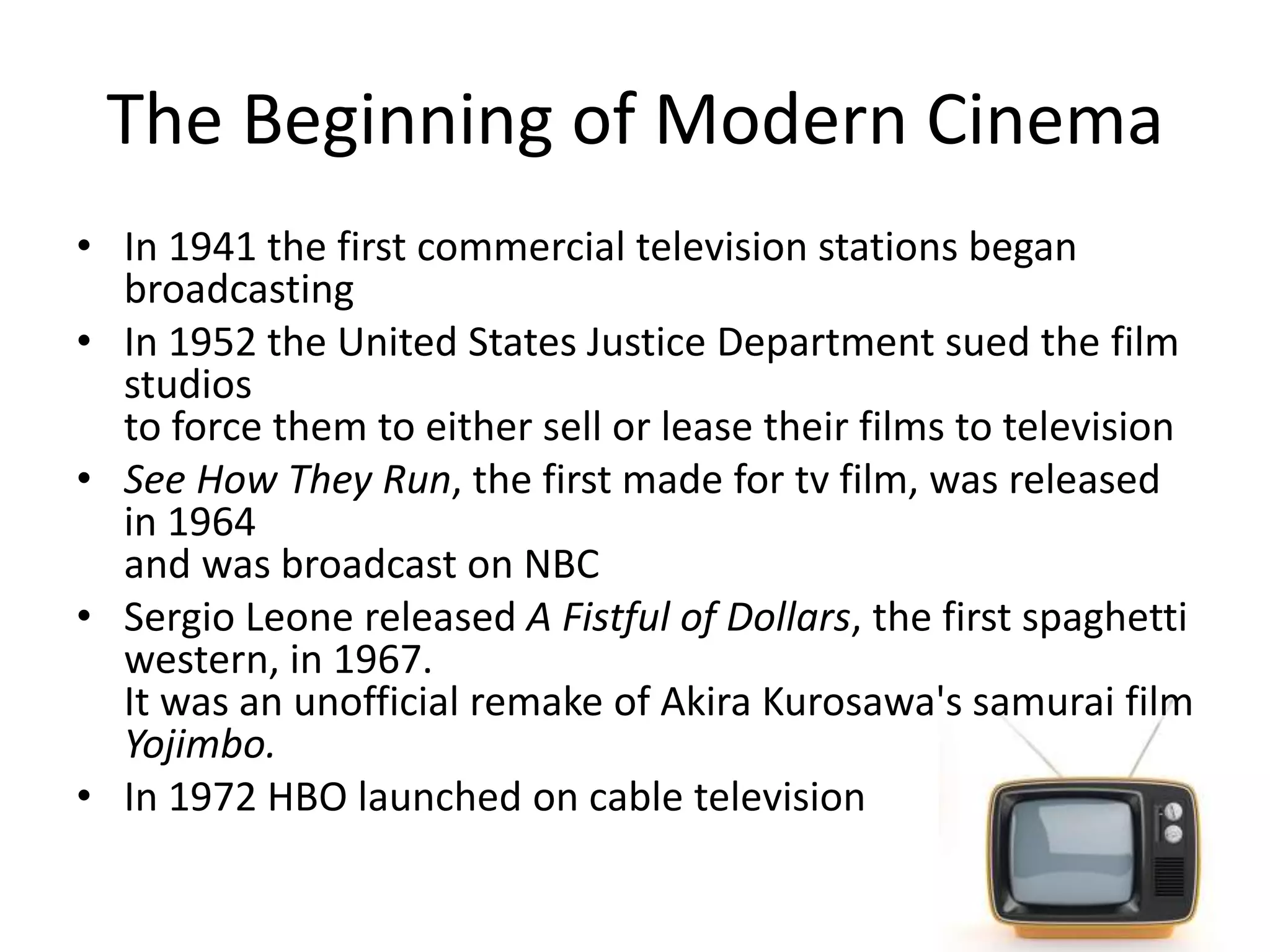 A Brief History of Film | PPTX