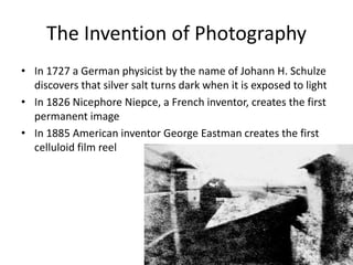 A Brief History of Film | PPTX