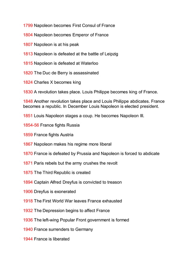 A Brief History Of France | PDF