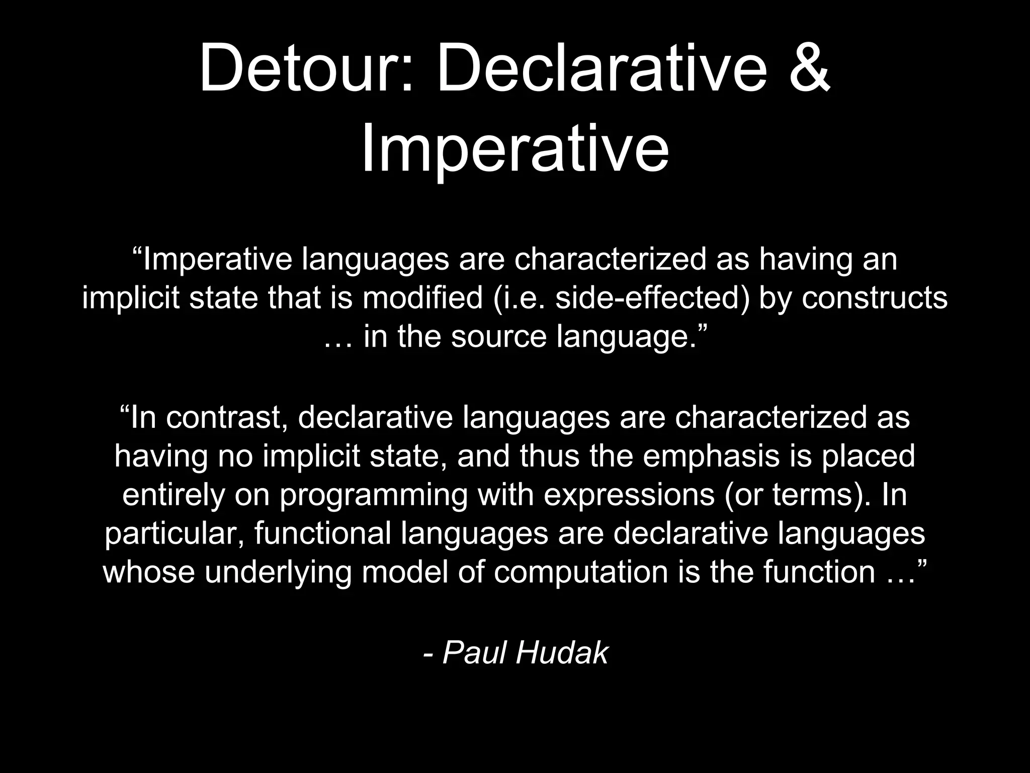 A Brief History Of Functional Programming Edited Ppt
