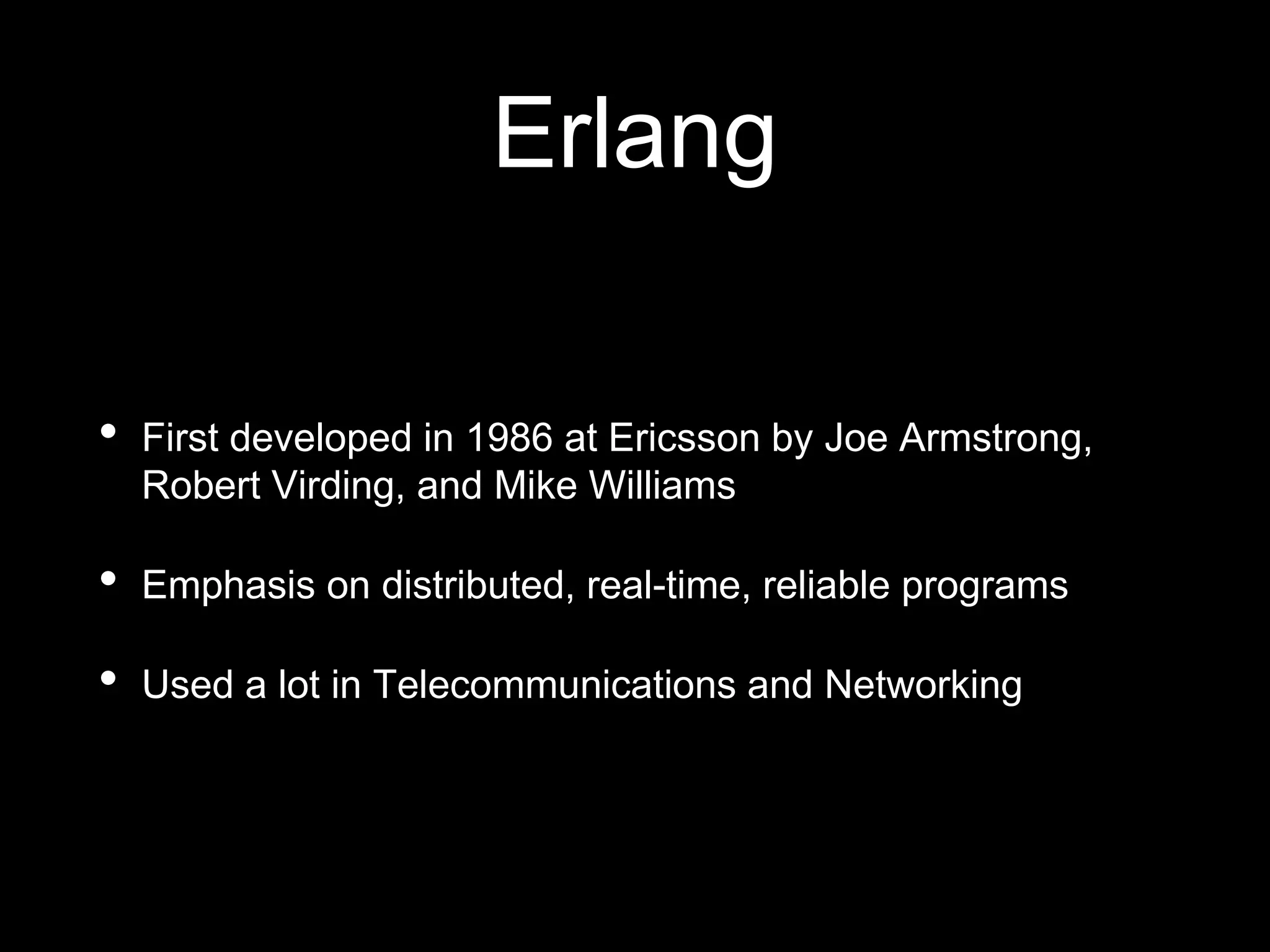 A brief history of functional programming (edited) | PPTX