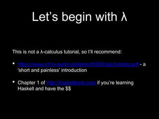 A brief history of functional programming (edited) | PPTX