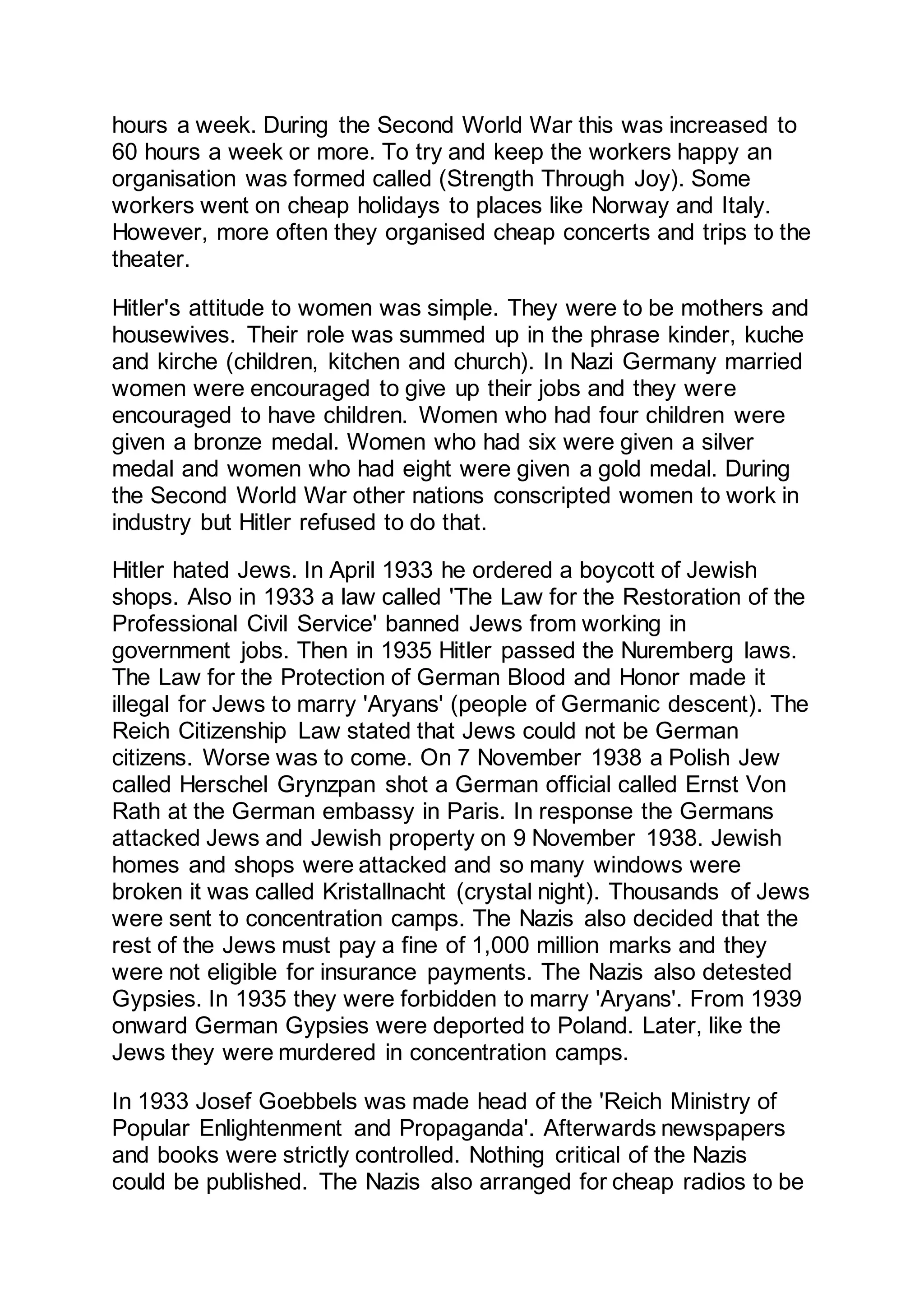 A Brief History Of Germany | DOCX