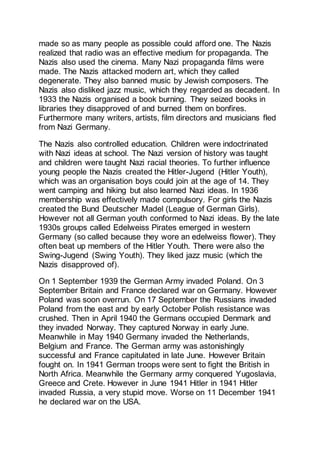 A Brief History Of Germany | DOCX