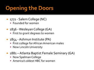 A brief history of higher education | PPTX