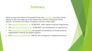 A brief history of humankind | PPTX
