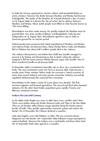 A BRIEF HISTORY OF INDIA | PDF