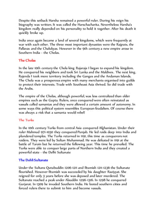 A BRIEF HISTORY OF INDIA | DOCX