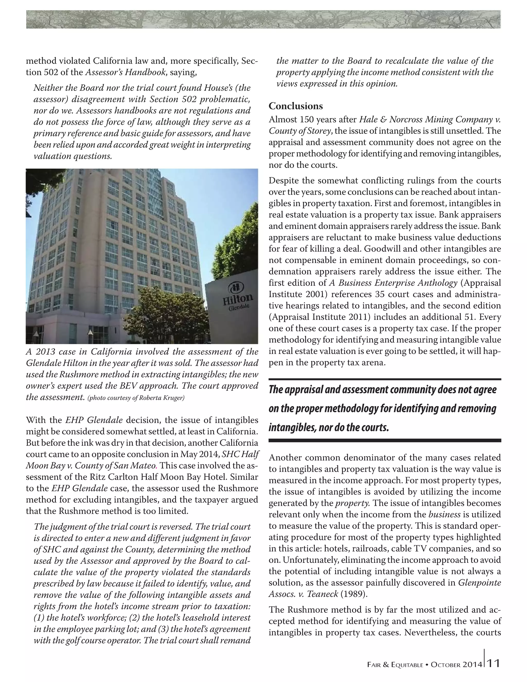 A brief history of Intangibles in Ad-Valorem Taxation | PDF | Free Download