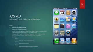 A Brief History of iOS | PPTX | Operating Systems | Computer Software ...
