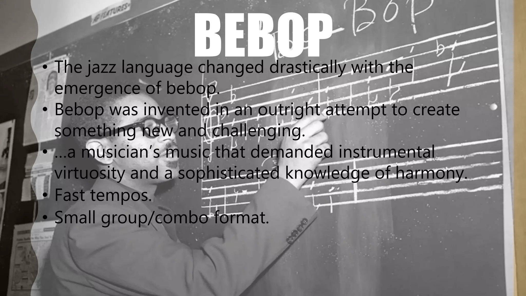 A brief history of jazz | PPTX