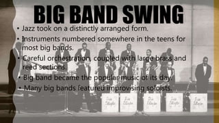 A brief history of jazz | PPTX