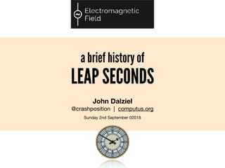 A brief history of Leap Seconds | PPT
