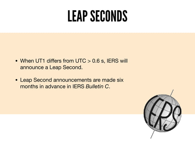 A brief history of Leap Seconds | PDF | Geography | Science