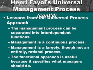A brief history of management field | PPT