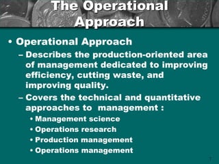 A brief history of management field | PPS