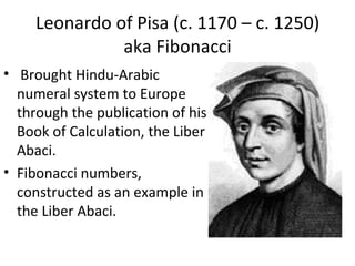 A brief history of mathematics | PPT