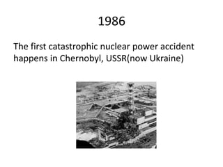 A brief history of nuclear power | PPTX