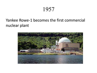 A brief history of nuclear power | PPTX