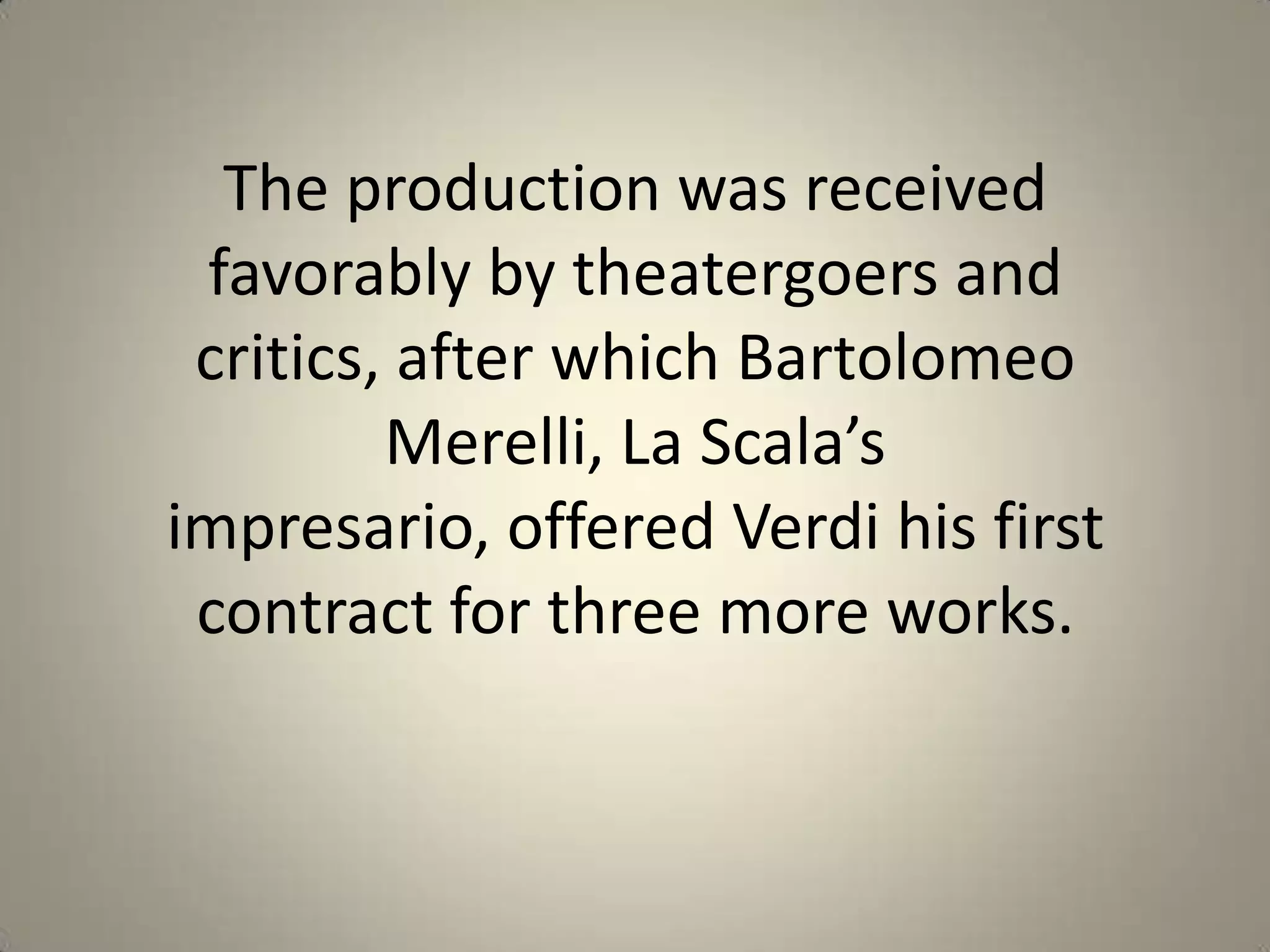 A Brief History of One of Opera’s Greats: Giuseppe Verdi | PPTX