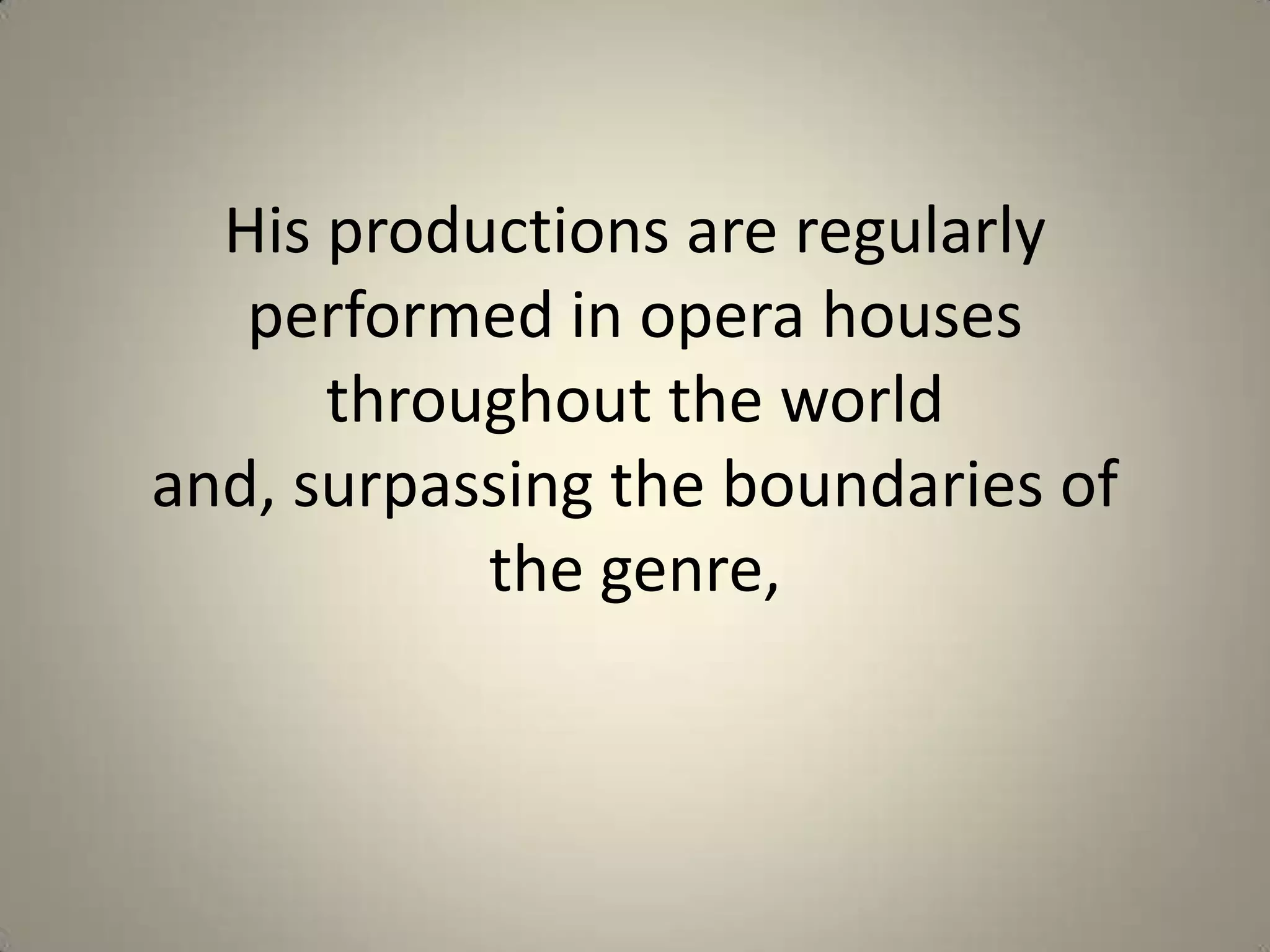 A Brief History of One of Opera’s Greats: Giuseppe Verdi | PPTX