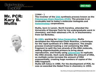 A brief History of PCR | PPT