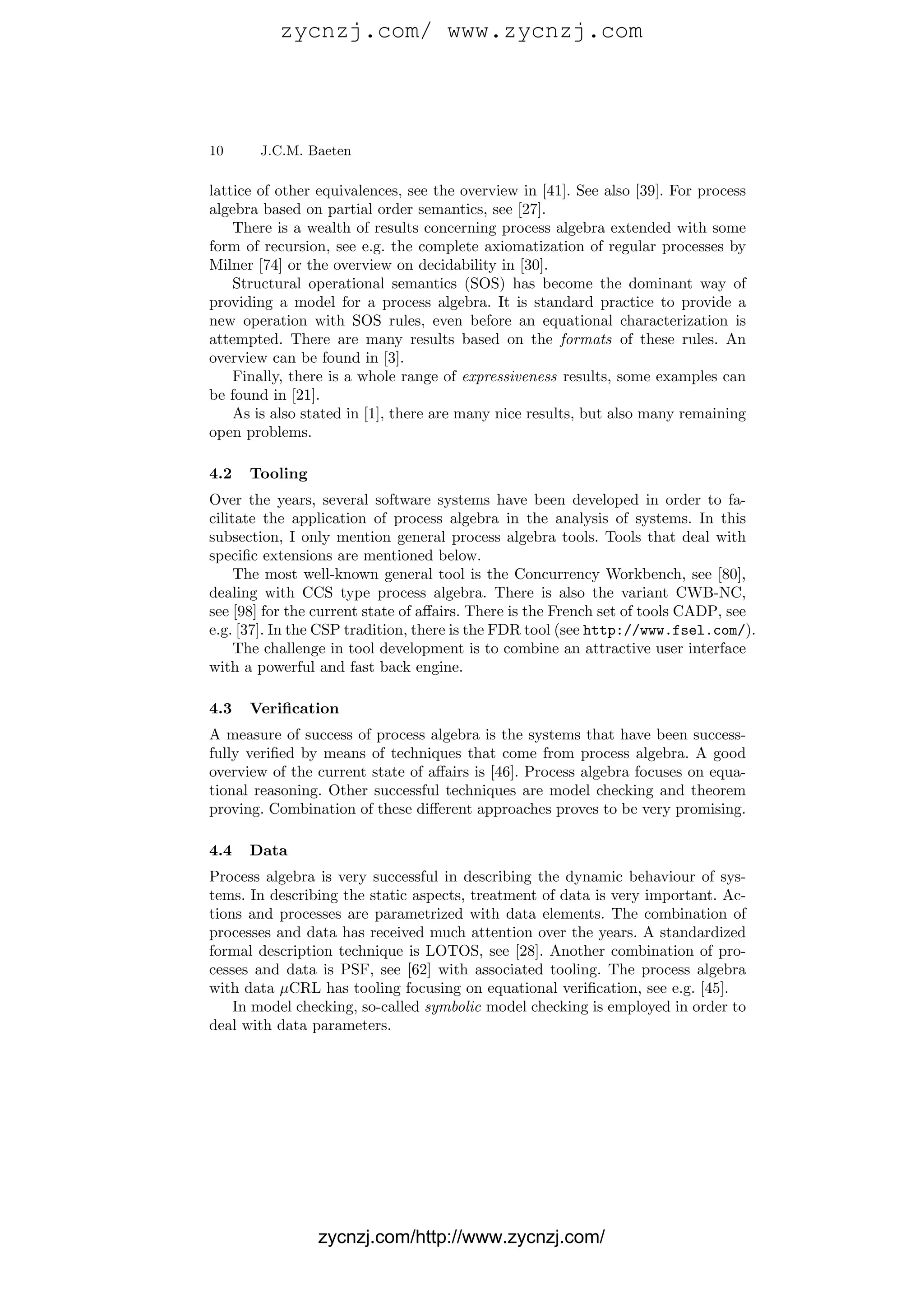 A brief history of process algebra | PDF