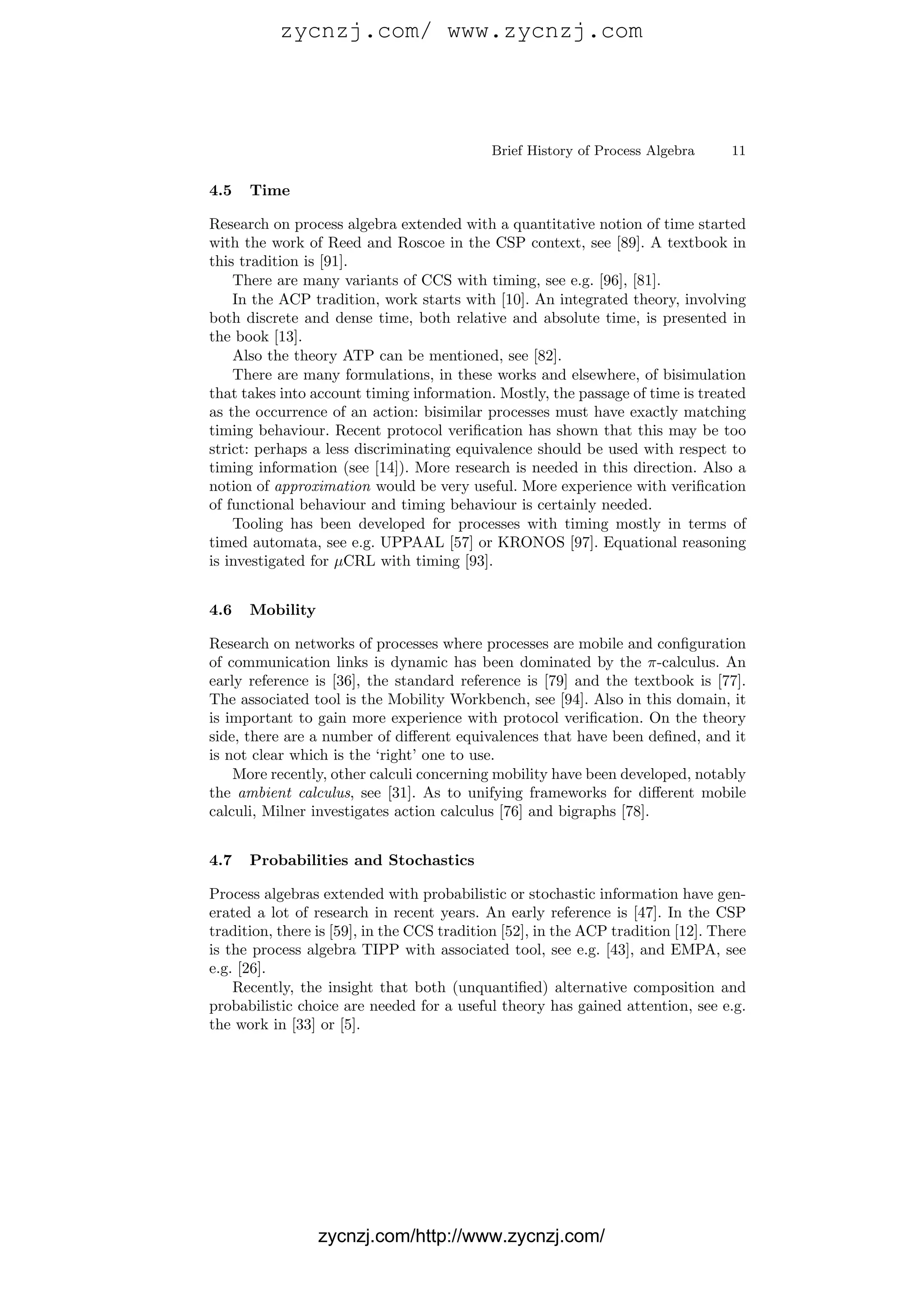 A brief history of process algebra | PDF