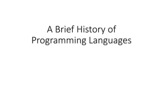 A Brief History of Programming Languages.pdf