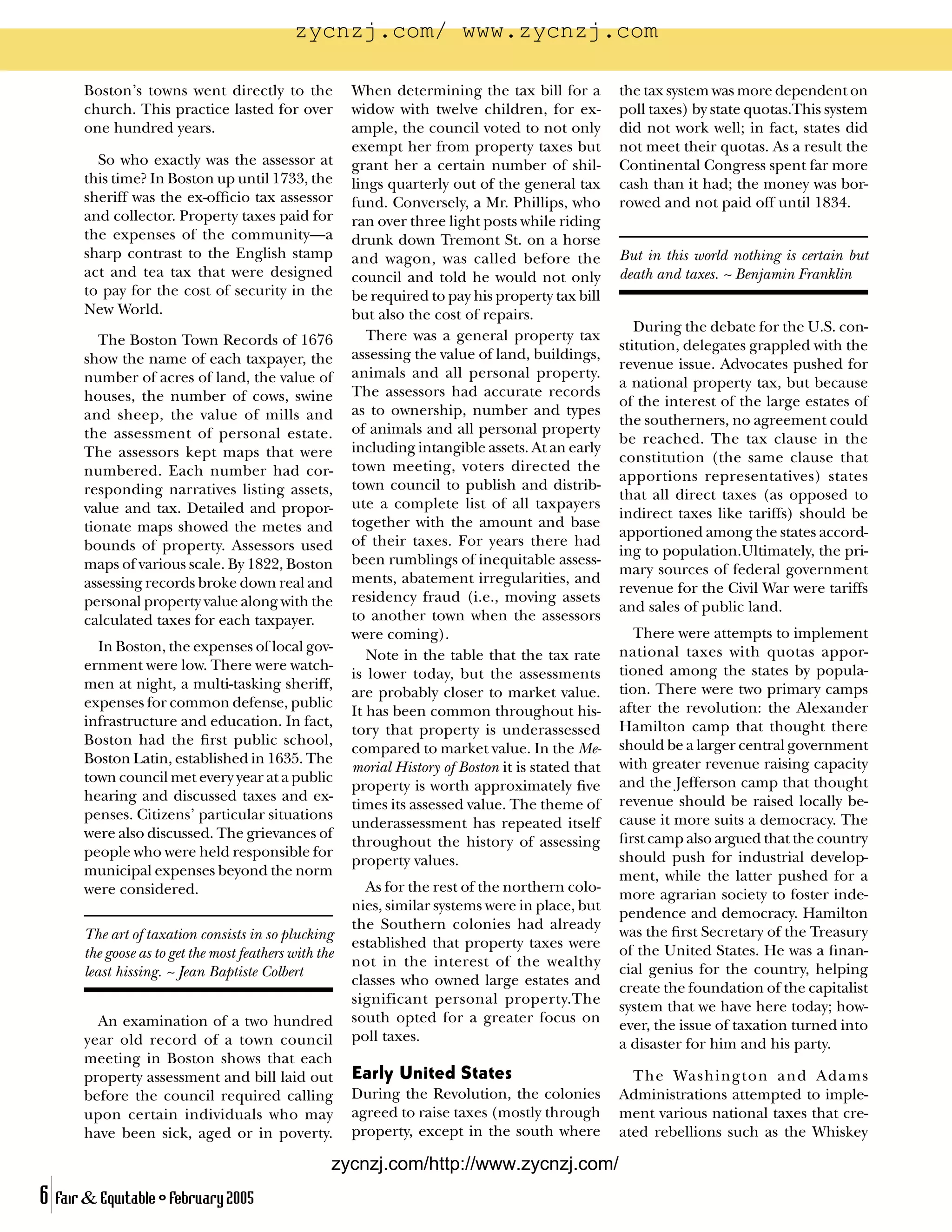 A brief history of property tax | PDF