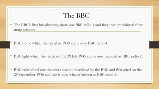 A brief history of radio | PPTX