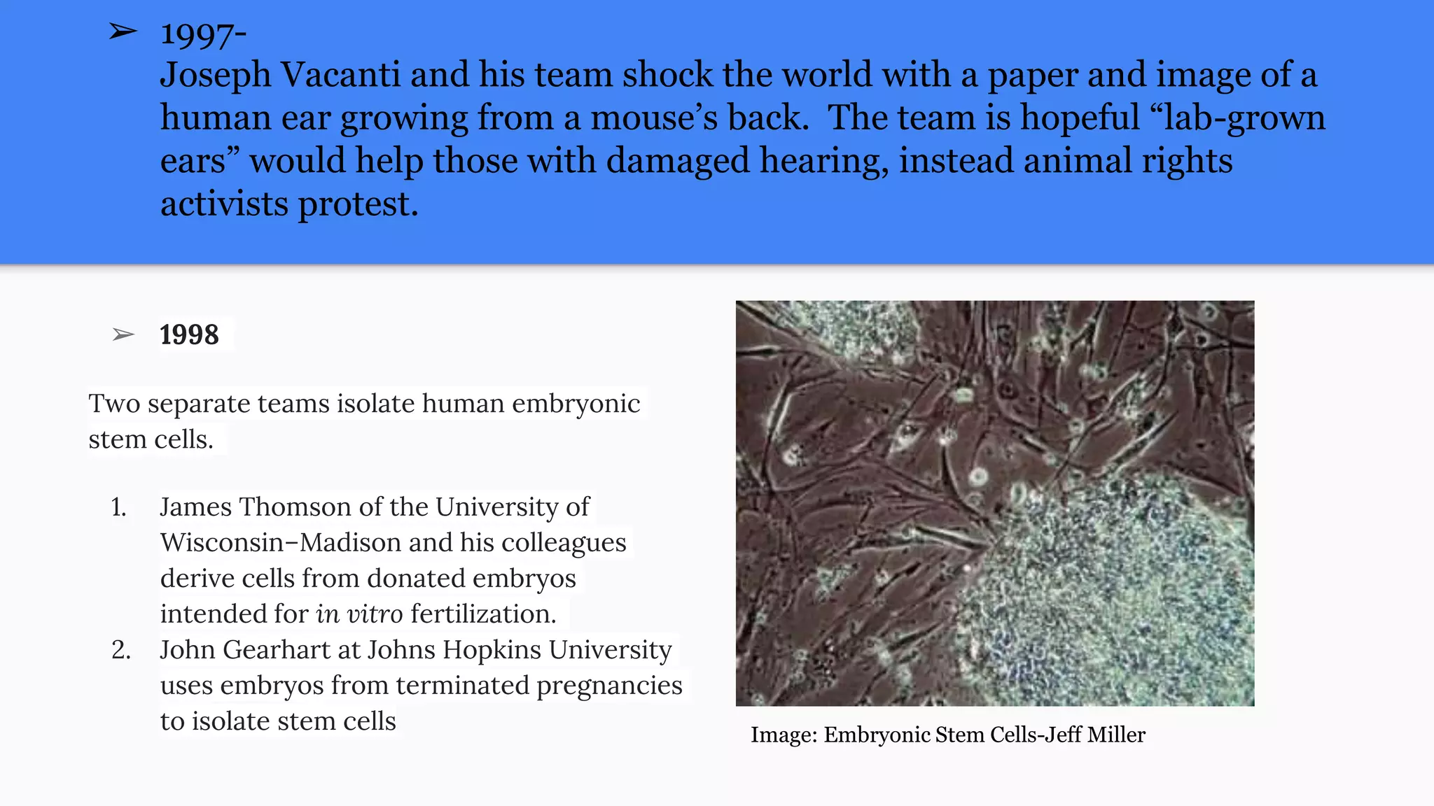 A Brief History of Regenerative Medicine | PPTX