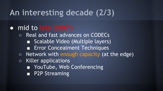 A brief history of streaming video in the Internet | PDF | Home ...